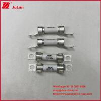 China Electric Vehicles HEV Rated Voltage / Interrupting rating DC500V/20KA ASTM HV150 30A 20A DC500V 20KA Bolt Fuse with Protection for sale