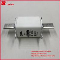 China NH000 NT000 300A 225A 500V 120kA High Breaking Capacity Fuse Fuse Link with GG-gL Knife Contactor Blade for sale