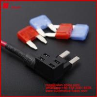 China 12V/24V/32V Add-A-Circuit Adapter  Factory Offer Automobile TQ-002 AMP Auto Blade Fuses For Car Fuse Holder MINI Fuse Tap Fuse Hoder 1015 16AWG 150MM for sale