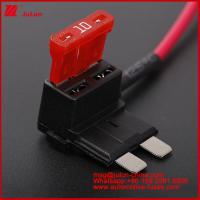 China Plated Brass Automotive 12V Micro2 Mini Auto Fuse Holder Add-A-Circuit TAP Adapter Small Standard ATM APM Blade Car Fuse 10A Blade Car Fuse Dc Car Mini Fuse Tap Automobile Fuse Holder for sale