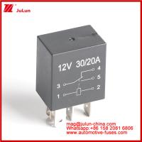China Plug In Electromagnetic DC 12v Car Relay Moisture Protection for sale