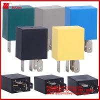 China AgSnO2 Contact Sealed Protect 12V 30 Amp Automotive Relay DC Power Source for sale