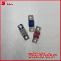 China Auto-Blade Fuses 20A-500A Rated Current 2P Bolt Fuse Holder ANS ANL High Current 200A 58VDC Ceramic Bolt Fuse Block Box Car Fuse Holder for Bolt-on Midi Fuse for sale