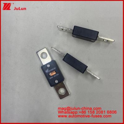 China Auto Bolt Fues EV320 5C 5X Transparent window 200A 225A 250A 300A 70VDC Automotive Blade Fuses for sale