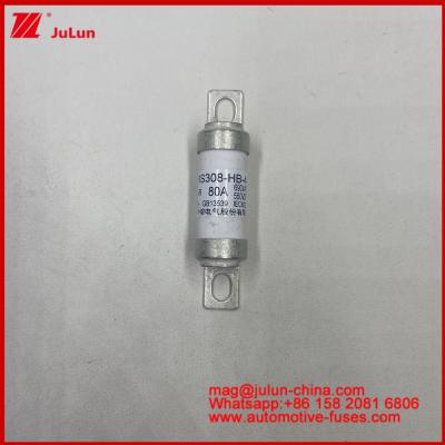 China RS308-HB  10A 16A 20A 25A 32A 40A 690VAC/550VDC Ceramic Installation bolt M6  Car Fuses for Protection Against Short Circuit in Energy Storage High Current Rating for sale