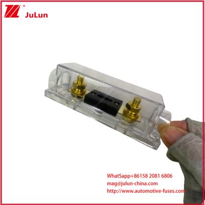 China The Transparent Waterproof And Dustproof Bolt Fuse Holder Is Applied In Electric Vehicles Truck Tailboards, Storage Vehicles And Industrial Electrical Room Cabinets for sale