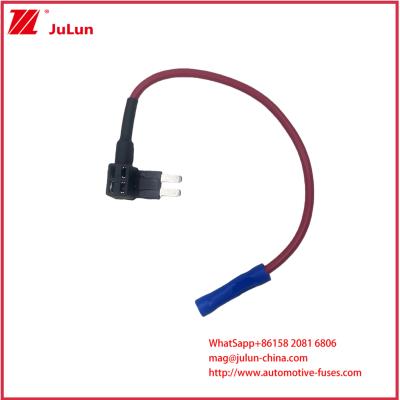 China Wire harness terminal Blade Mini Micro2 Power Fuse holder 1A  5A 7A  15A 32V Car Fuse Holder Featuring PVC brass Material Designed for ACU ACN ACS ACZ ANL ANM ANS Fuse Applications Long Lasting for sale