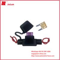 China Mini Blade Fuse Cutout Fuse Holder 30A 32V Wire Harness Fuse Holder  Rating Voltage Engineered To Provide Safe And Fuse Protection In Electrical Circuits for sale