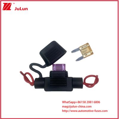 China Mini Blade Fuse Cutout Fuse Holder 30A 32V Wire Harness Fuse Holder  Rating Voltage Engineered To Provide Safe And Fuse Protection In Electrical Circuits for sale