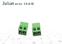 China LED Drive Power Supply Screw Terminal Block , Pcb Terminal Block In Green Color for sale