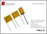 China Polypropylene Film Anti Interference Capacitor 275V 300V 310V for sale