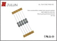 China Non Combustible Coated Ceramic Subminiature Wire Wound Resistor for sale
