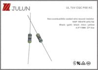 China Non Combustible Coated Ceramic Wire Wound Power Resistor 6.3A for sale