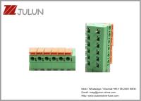China Panel Fixed LC10N-5.08 Pluggable Terminal 2EDG-5.08 with nylon PA66 housing for sale