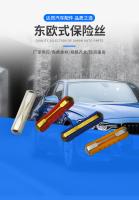China Automotive torpedo fuse box with torpedo-shaped Eastern European fuse 2A 6A 8A 16A 20A 40A 60A  32V 6*25mm good quality for sale