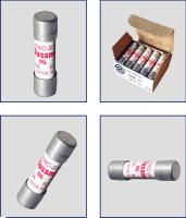 China Round Ceramic Tube Fuse FWC 10x38 600V 6-32A For Small UPS And AC Drives for sale