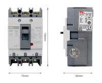 China ABE Plastic Shell Leakage Circuit Breaker Original LG / LS Production for sale