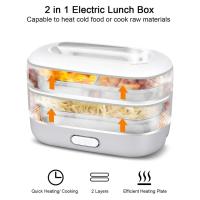 China Leak Proof Bento Electric Cooker 1.4 Liters Portable Lunch Cooker for sale
