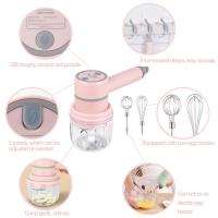China CE Portable Electric Mixer Wireless USB Rechargeable Capacity 250ml for sale