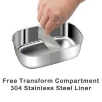 China Leak Proof Stainless Steel Lunch Containers 5 In 1 70W Customization for sale