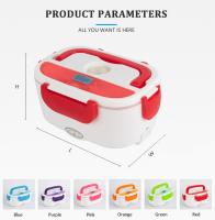China 2 In 1 Electric Heated Lunch Box Car Home Portable Food Container for sale