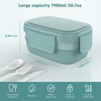 China Stackable Microwavable Bento Box for sale
