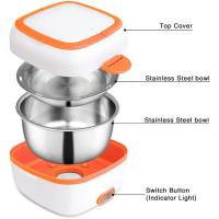 China Single Tier Electric Cooker Box Multifunctional OEM Stainless Steel Food Container for sale