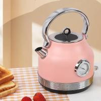 China 304 Stainless Steel 1.7 Liter Electric Tea Kettle 240V With Dry Boil Protection for sale