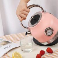 China 304 Stainless Steel 1.7 Liter Electric Tea Kettle 240V With Dry Boil Protection for sale