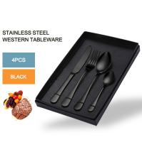China Sustainable Stainless Steel Cutlery Set Steak Knives Polished Metal Dishwasher Safe for sale