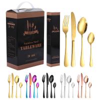 China Mirror Polished Edges Stainless Steel Cutlery Set Knife Comfortable OEM for sale