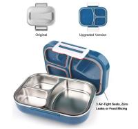 China PP Electric Lunch Boxes 60W Stainless Steel Heated Lunch Box Multi Function OEM for sale