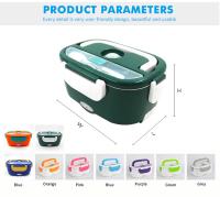 China Warm Keeping Portable Heating Lunch Box 60W Stainless Steel Liner for sale