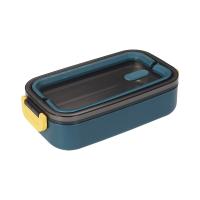 China Single Layer Metal Bento Lunch Box Capacity 2L Portable PP Material for sale