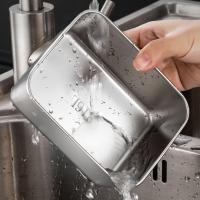China Rectangle Metal Food Storage Containers Rust Proof 304 Stainless Steel for sale