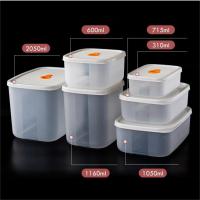China 3L Plastic Lunch Containers Stackable Plastic Pack Lunch Box for sale