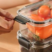 China Airtight Plastic Leak Proof Lunch Containers Stackable Sustainable for sale