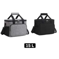 China Abrasion Resistant Custom Insulated Lunch Bags Thermal Multi Pocket Lunch Bag for sale