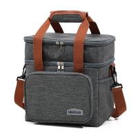 China PEVA Portable Insulated Lunch Box Thermal Insulation For Warm Cold Food for sale