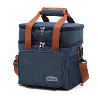 China PEVA Portable Insulated Lunch Box Thermal Insulation For Warm Cold Food for sale