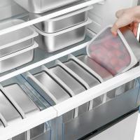 China Multi Sized 3L Metal Food Storage Containers Stainless Steel With Airtight Lids for sale