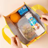 China Thermal Insulation Custom Insulated Lunch Bags Cotton Keep Warm Cartoon for sale