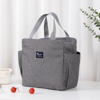 China Cationic Custom Insulated Lunch Bags Double Layer Leak Proof Lunch Bag for sale