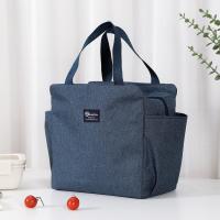China Cationic Custom Insulated Lunch Bags Double Layer Leak Proof Lunch Bag for sale