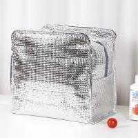 China Cationic Custom Insulated Lunch Bags Double Layer Leak Proof Lunch Bag for sale