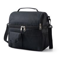 China Aluminum Foil Custom Insulated Lunch Bags Leak Proof Square Lunch Bag for sale