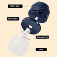 China 360 Degree Cutting Portable Electric Mixer Electric Garlic Press With Six Blade for sale