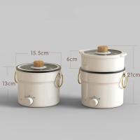 China 180W Portable Hot Pot Cooker PP Non Stick Coating Capacity 1L for sale
