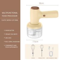 China ABS Portable Electric Mixer Kitchen Cordless Mixer With Customizable Consistency for sale