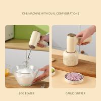 China ABS Portable Electric Mixer Kitchen Cordless Mixer With Customizable Consistency for sale